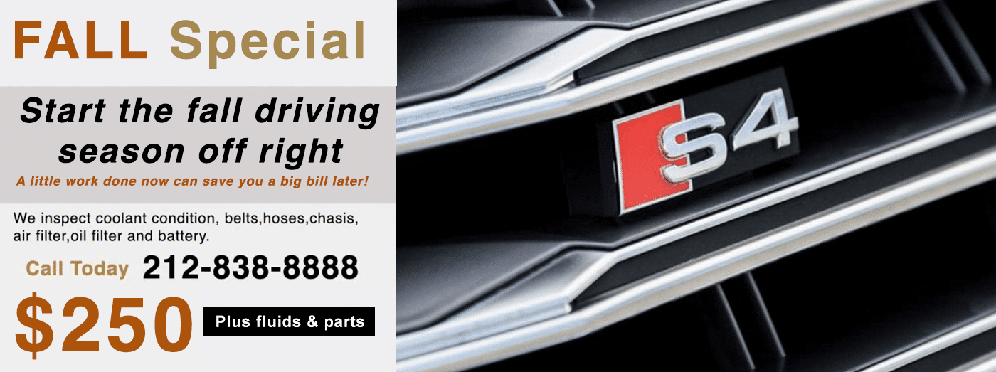 Audi Dealer Alternative NYC| Audi Repair NYC|Audi Service Manhattan